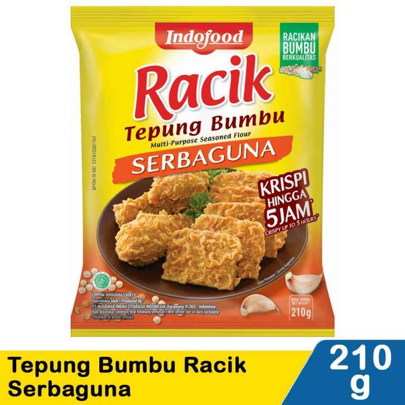 Jual Indofood Tepung Bumbu Racik Serbaguna 210 Gram Di Seller ...