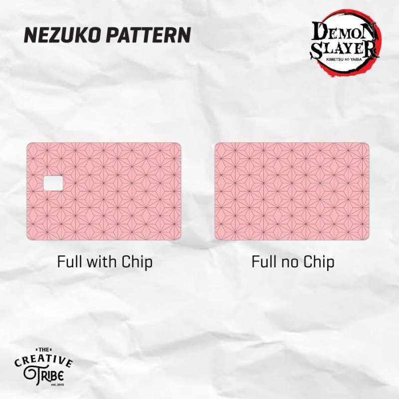 Jual Sticker Skin ATM Card Demon Slayer - Stiker Kartu Kimetsu no Yaiba ...