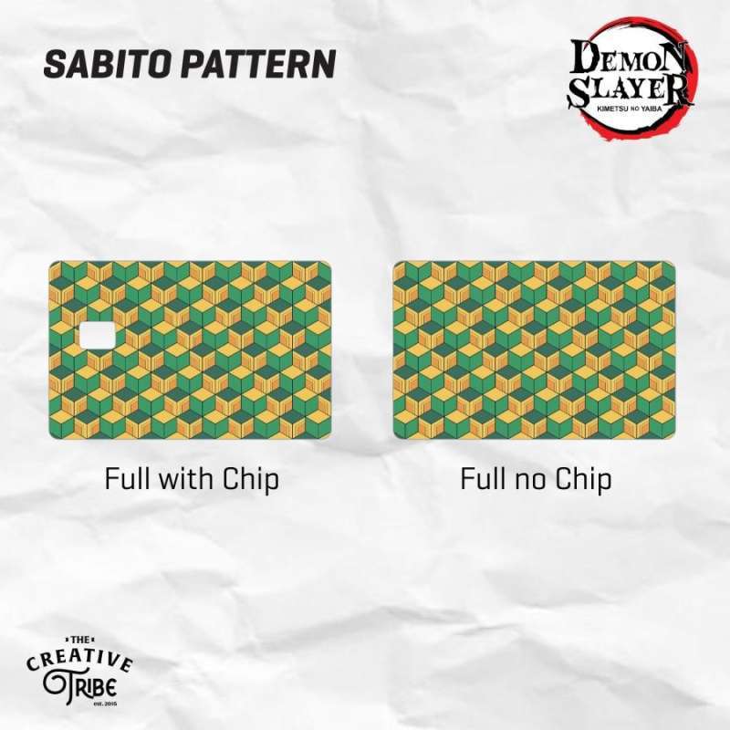 Jual Sticker Skin ATM Card Demon Slayer - Stiker Kartu Kimetsu no Yaiba ...