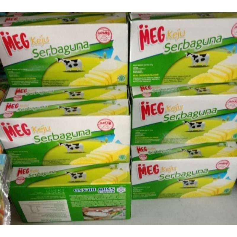 Jual Keju Cheese Qeju Cheddar Parut Blok Prochiz Gold Meg Serbaguna ...