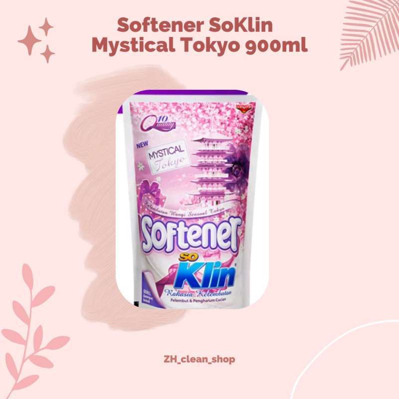 Jual So Klin Softener Mystical Tokyo Pelembut dan Pewangi Pakaian 900ml ...