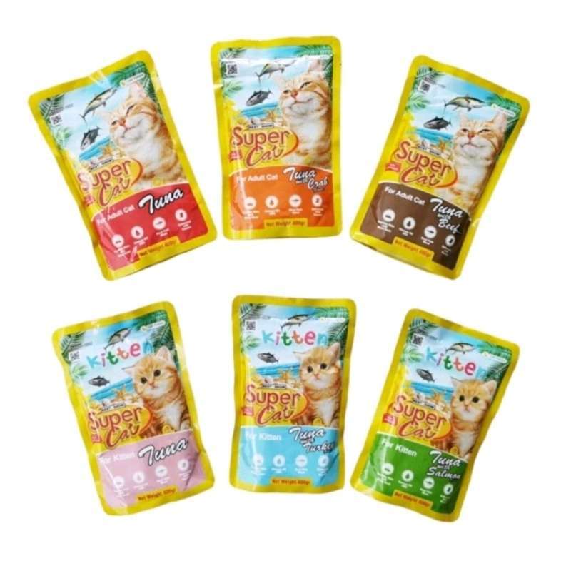 Jual Super Cat Wet Food 400 Termurah - Harga Grosir Terupdate Hari Ini ...