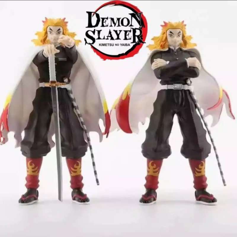 Jual kimetsu no yaiba demon slayer kyujuro rengoku figure set di Seller ...