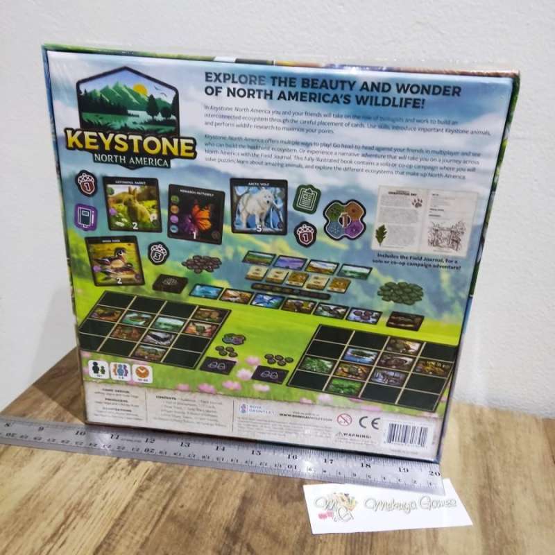 Jual Keystone North America Soloable Board Game Di Seller Mekuya Games ...