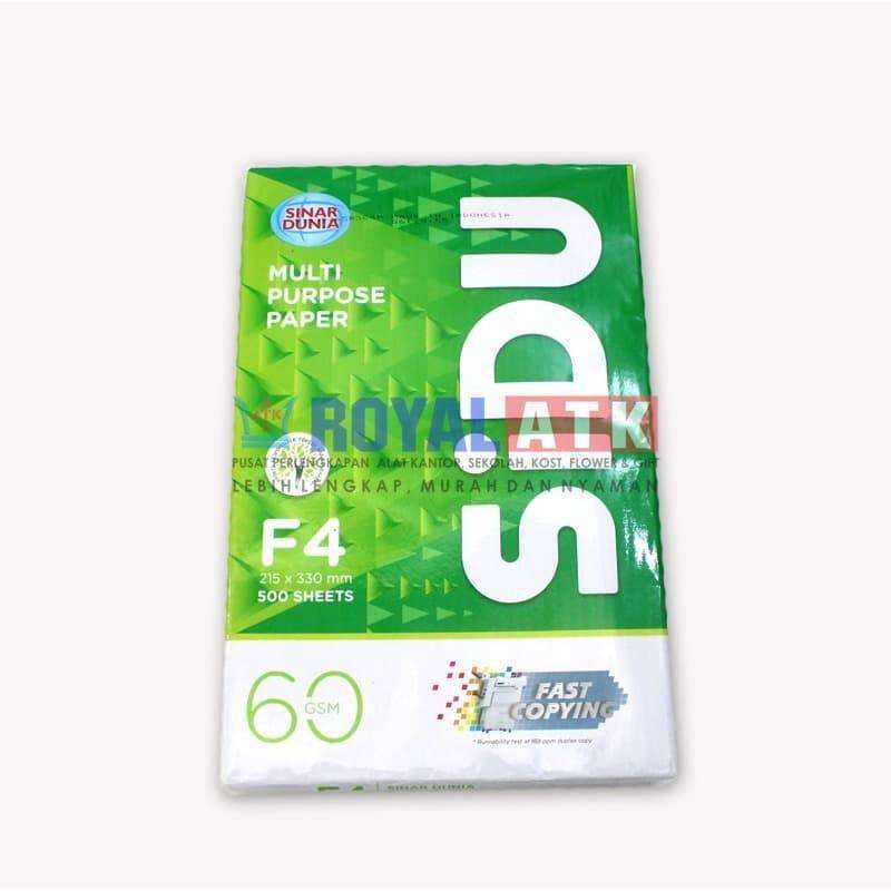 Jual KERTAS F4 60 SINAR DUNIA /RIM 8991389291030 di Seller Royal ATZ ...