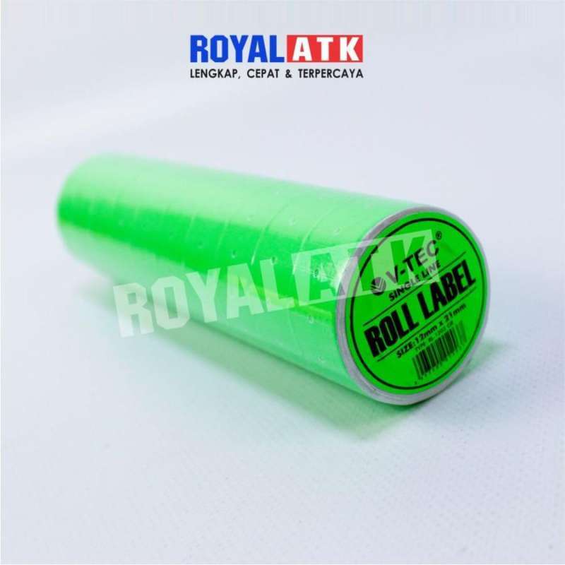 Jual Kertas Stiker Label Harga / Label Roll V-tec - Hijau di Seller ... Jual Kertas Stiker Label Harga / Label Roll V-tec - Hijau di Seller ...
