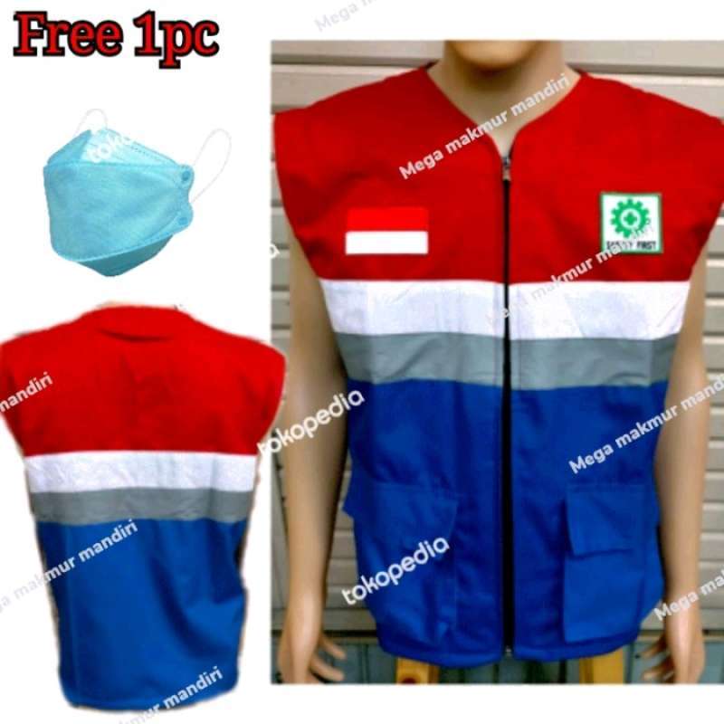 Jual rompi proyek safety drill SB ECO model Pertamina di Seller Vexana ...