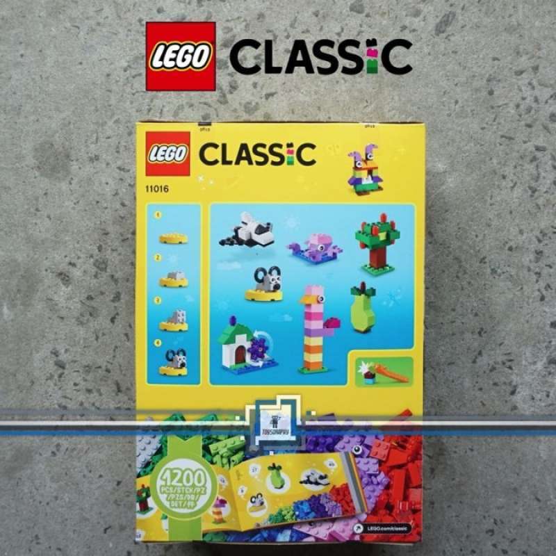 Jual Lego Classic 11016 Creative Building Bricks 1200pcs Di Seller ...