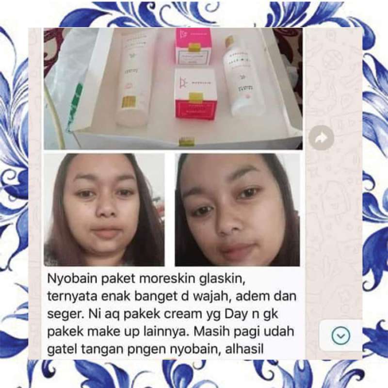 Jual Glaskin Glasskin Produk Nasa Perawatan Wajah Paket Moreskin ...