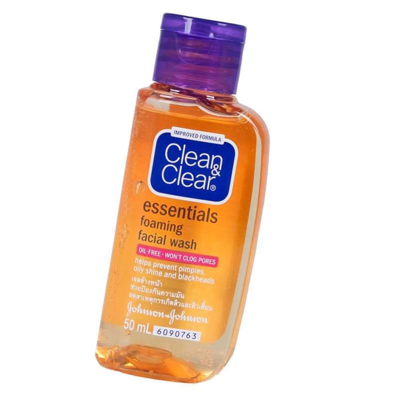 Jual Clean & Clear Essentials Foaming Face Wash 50ml di Seller Sehat ...