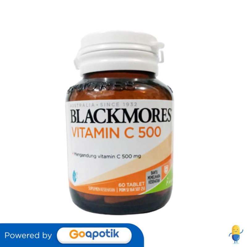 Jual BLACKMORES VITAMIN C 500 MG BOTOL 60 TABLET di Seller Apotek Meri ...