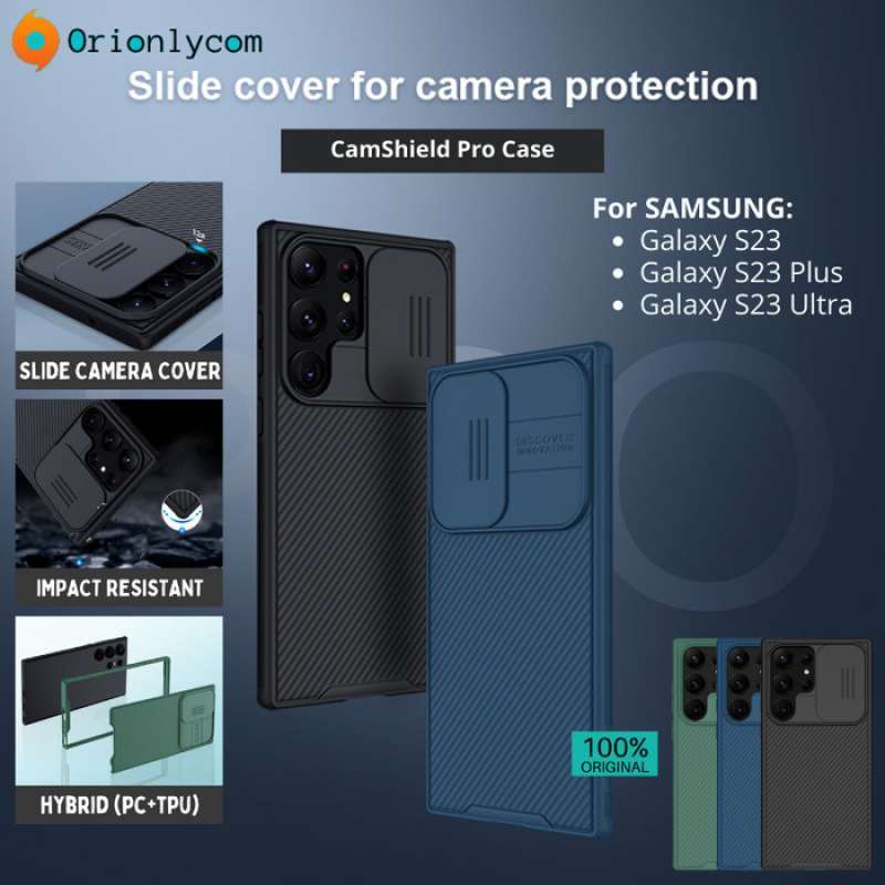 Promo Case Galaxy S23/Plus/Ultra NILLKIN CamShield Pro Camera Casing Diskon 23% di Seller Vegara ...