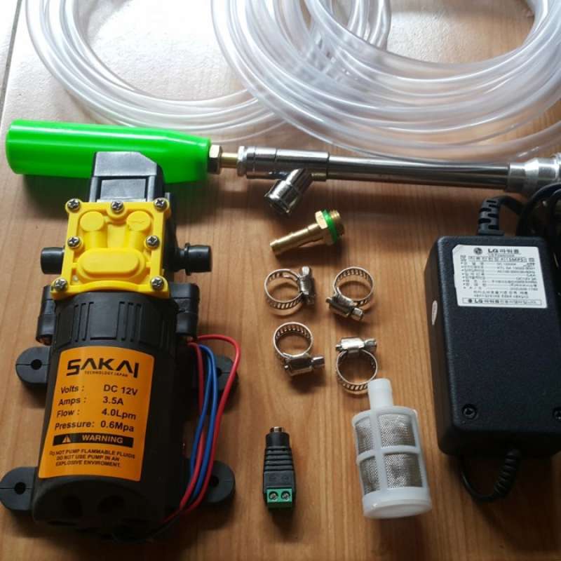 Promo Paket cuci steam ac motor dc 12v mini portable Diskon 33% di ...