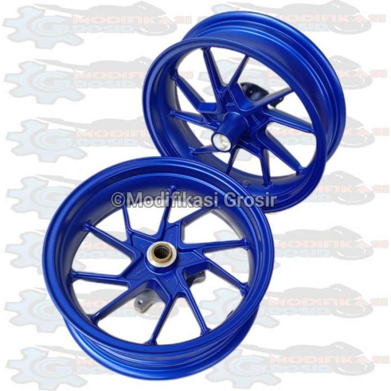 Jual Velg Racing Tapak Lebar Chemco New Nmax 155 2020 100% Ori - Biru ...