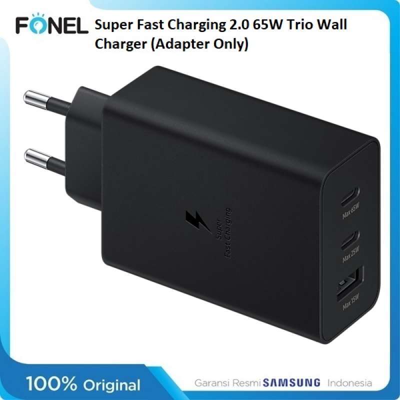 Jual Samsung Super Fast Charger Trio Spesifikasi Original, Murah ...