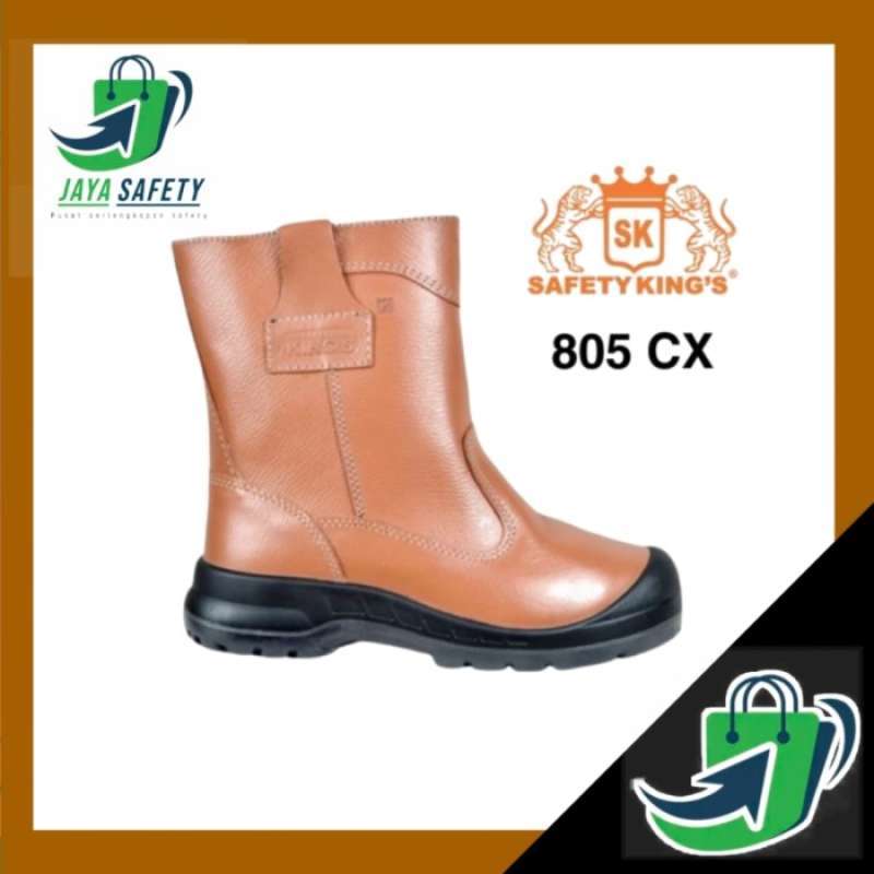 Promo Sepatu Safety King 805 Coklat/Sepatu safety proyek - Multicolor ...