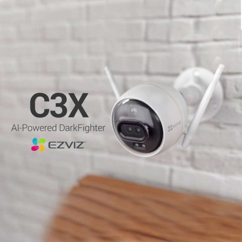 Jual EZVIZ C3X 2MP 1080P Outdoor CCTV IP Camera Dual Lens with Color ...