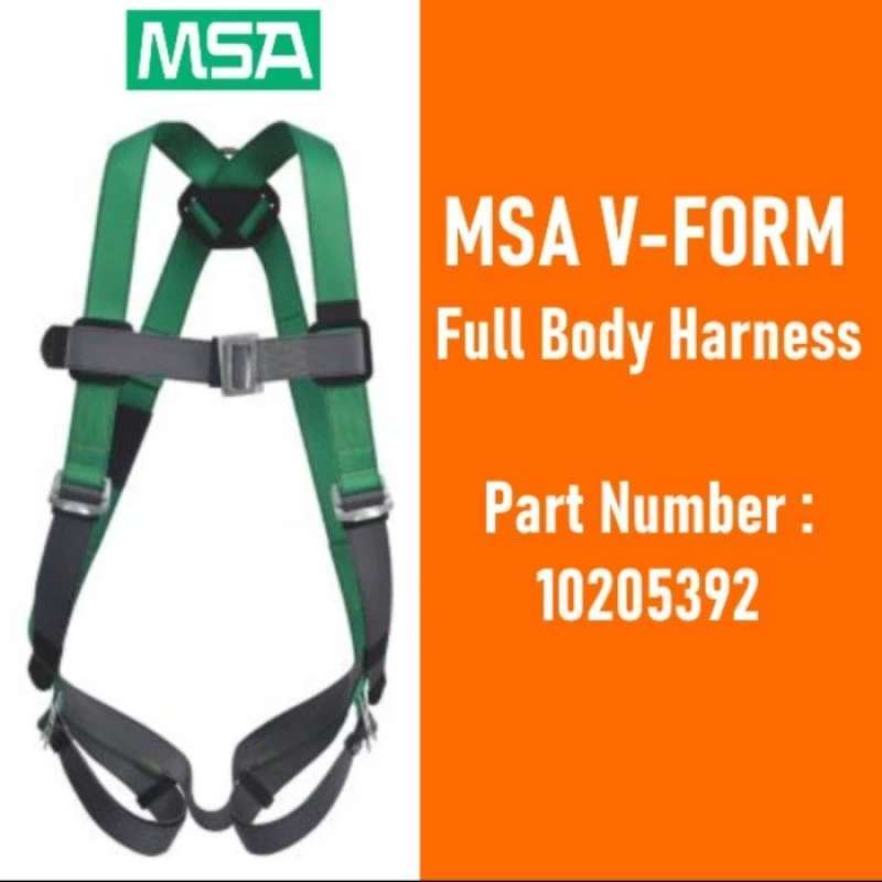 Promo Full body harness MSA v-form 10205392 original promo Diskon 23% ...