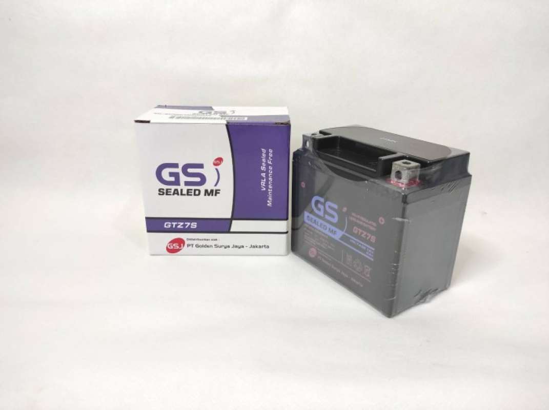 Jual Aki Motor Honda Cbr150r.vario 125. Vario 150 Gtz7s Mf 12v 6ah Aki ...