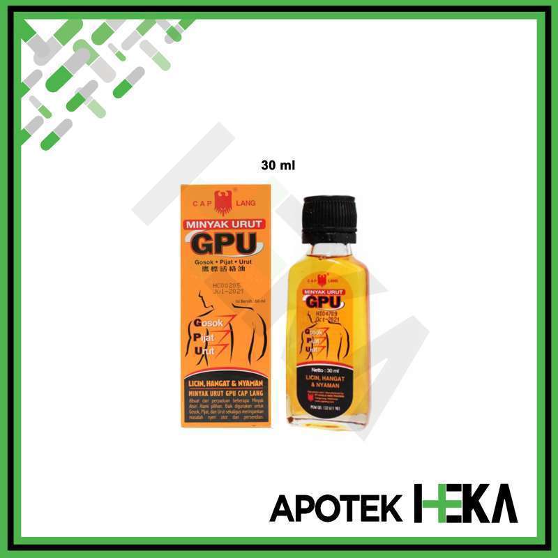 Jual Minyak Urut Gpu Cap Lang - Gosok Pijat Urut Di Seller Apotek Heka ...