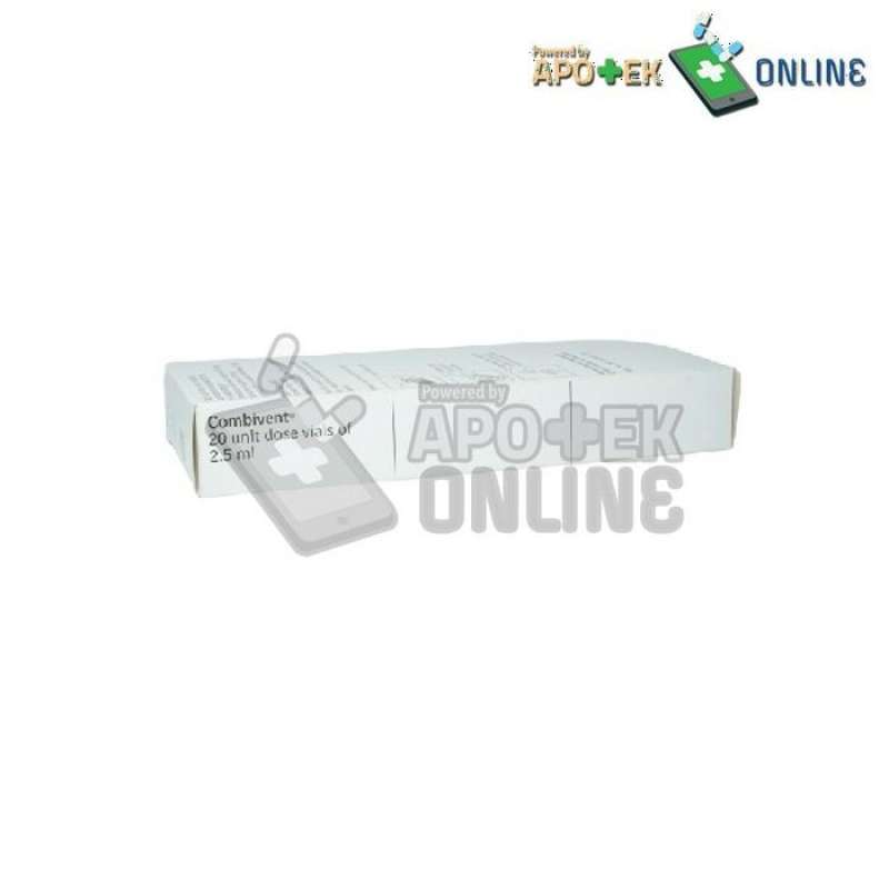 Jual Combivent 2,5ml Udv 10`s/salbutamol Sulfat,ipratropium Bromide ...
