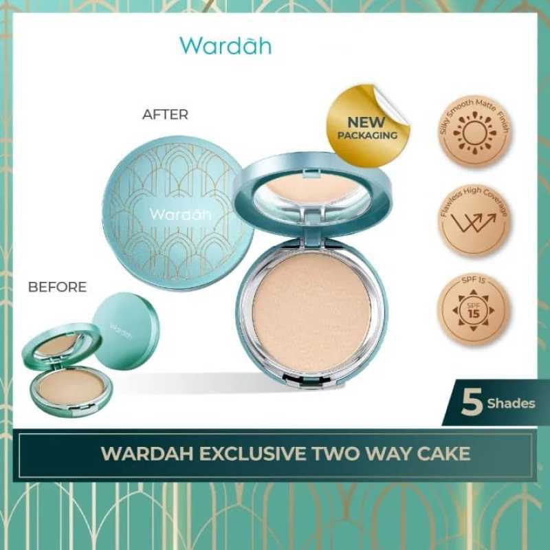 Jual Wardah Exclusive Two Way Cake - Bedak Dengan Tingkat Coverage ...