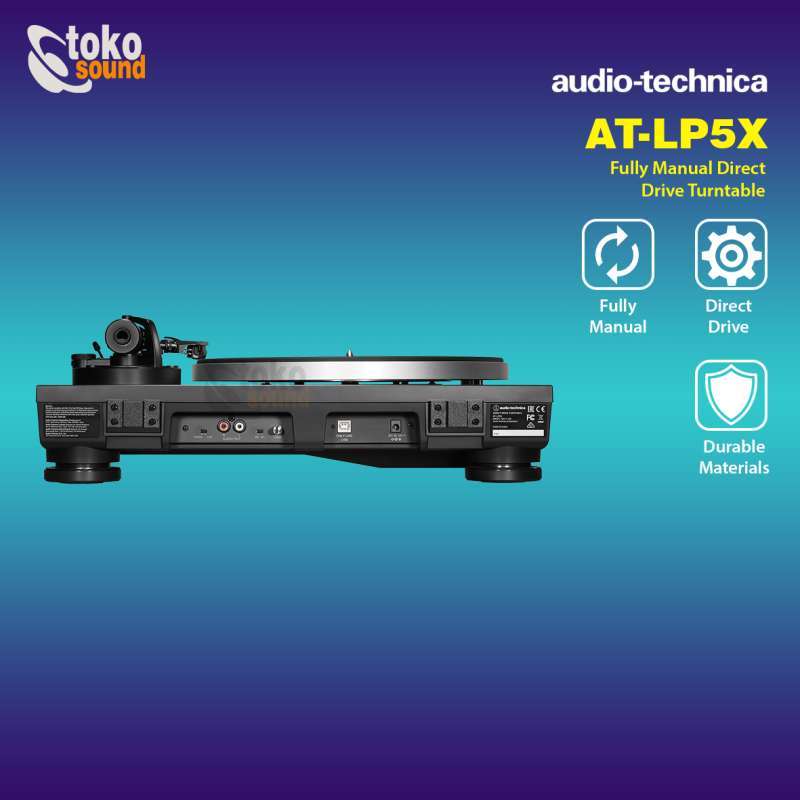 ショップニュース一覧 Audio-Technica AT-LP5X Fully Manual Direct-Drive Turntable ...