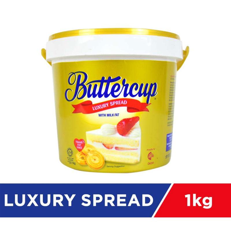 Jual Buttercup Luxury Spread 1kg Butter Import Original Exp.04.2022 ...