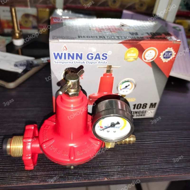 Jual Regulator High 50 Kg Win Gas Tipe W 108 M Di Seller Saechul Toko ...