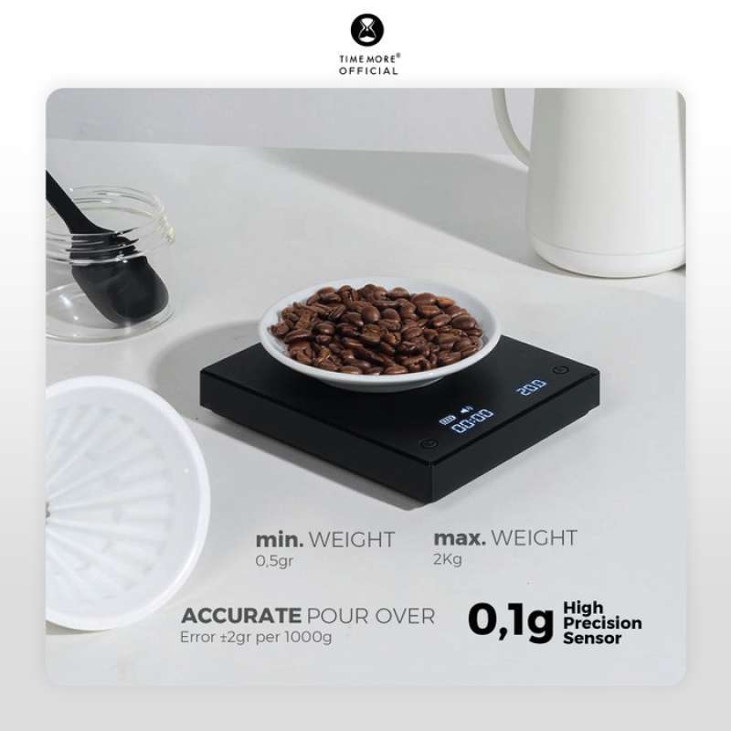 Jual Timemore Black Mirror Basic + Plus Digital Coffee Scale Timbangan Kopi Di Seller Saechul ...