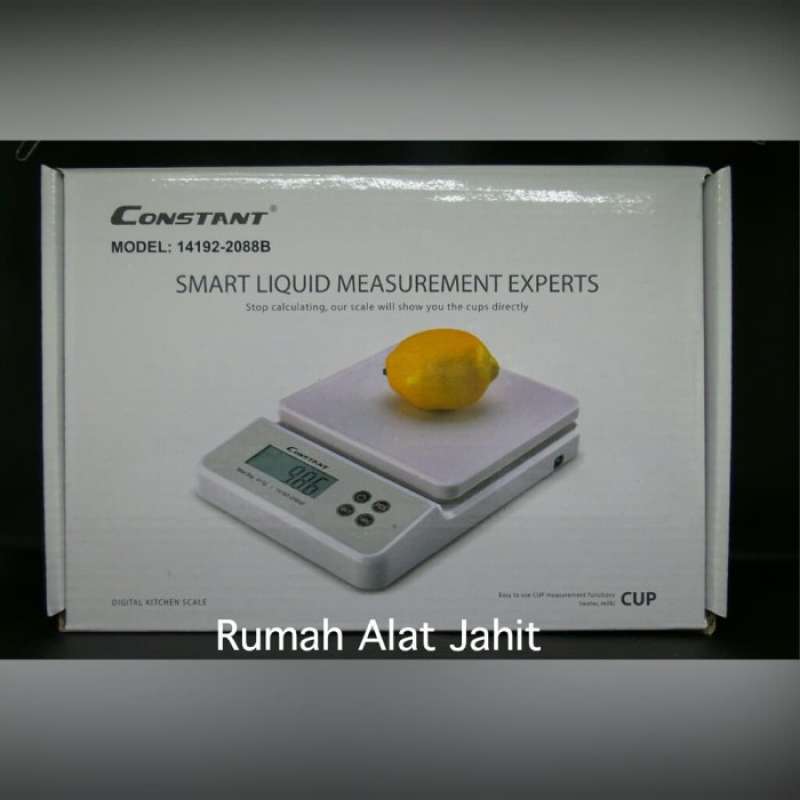 Jual Timbangan Digital Dapur Merek Constant 2088 (smart Liquid ...