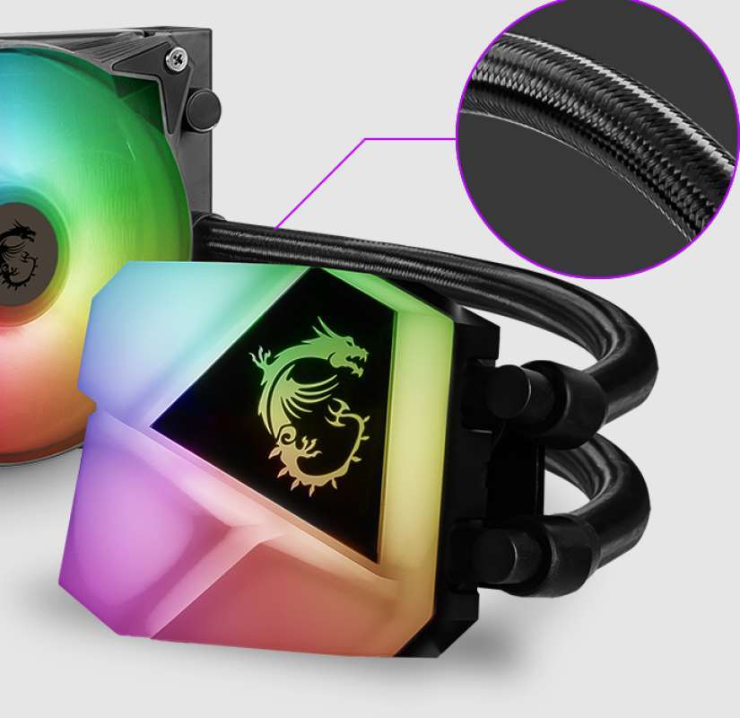 Jual Msi Mag Coreliquid C240 Argb - Liquid Cpu Cooler Di Seller Dmg ...