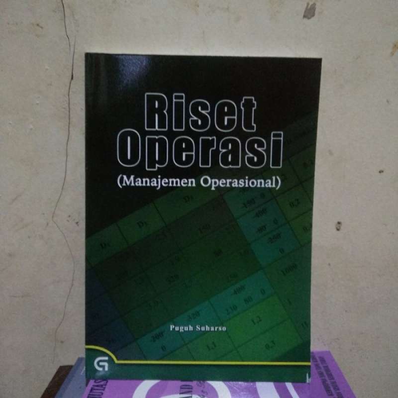Jual Buku Riset Operasi ( Manajemen Operasional) Di Seller Aj_store ...
