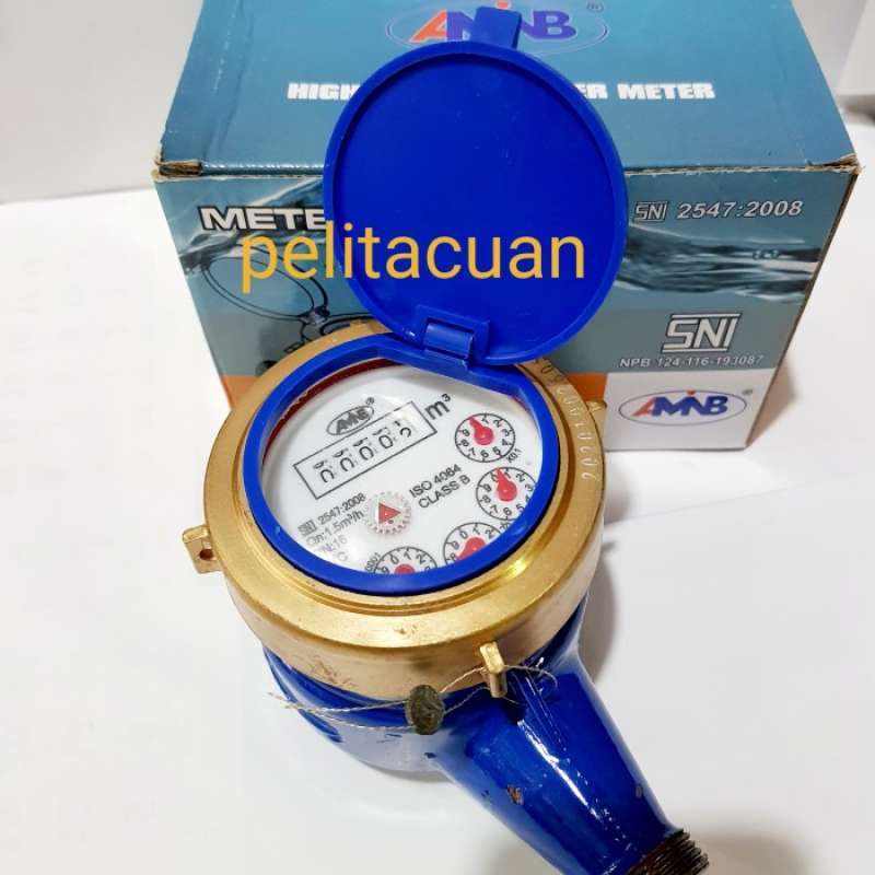 Jual METERAN AIR PDAM SNI BESI ALAT METERAN PAM 1/2-WATER METER AMB di Seller TOKO KUNJUNG ...