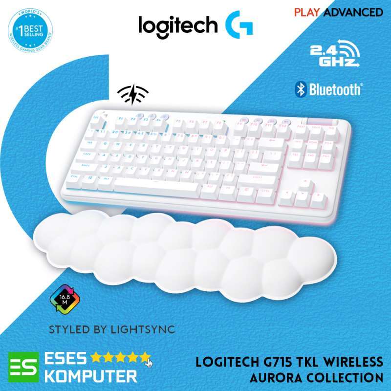 Jual Keyboard Logitech G715 Tkl Rgb Wireless Bluetooth Keyboard Gaming Di Seller Eses Komputer