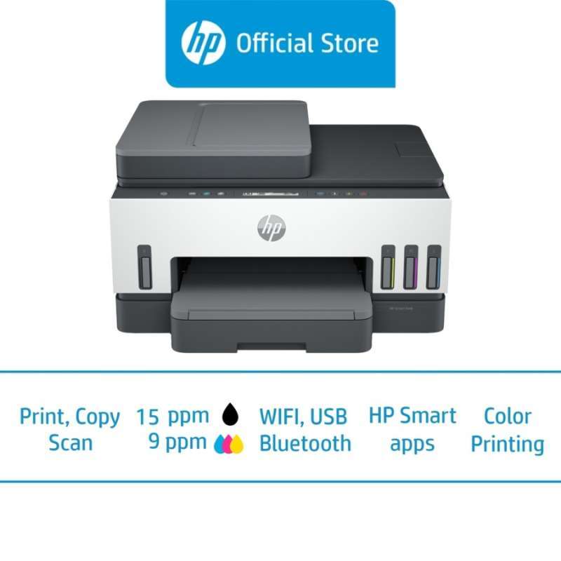 Jual PRINTER HP SMART TANK 750 (PRINT/SCAN/COPY/WIFI/ADF/ A4 LAN PORT ...