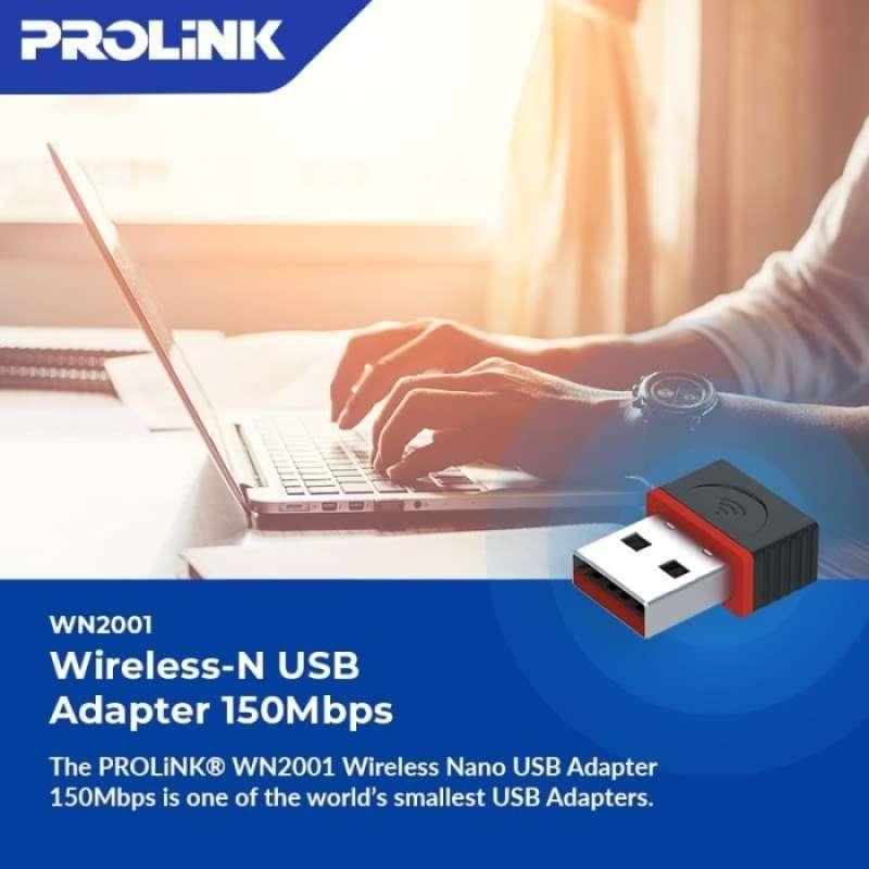 Promo Prolink Wn2001 Usb Wifi 150mbps Wireless Usb Adapter Diskon 13% ...