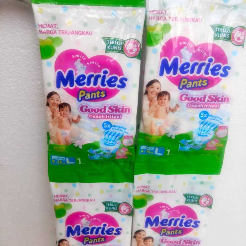 Jual Merries Pants Good Skin L 1 (6 Sachet) Di Seller Toko Mama Eping ...