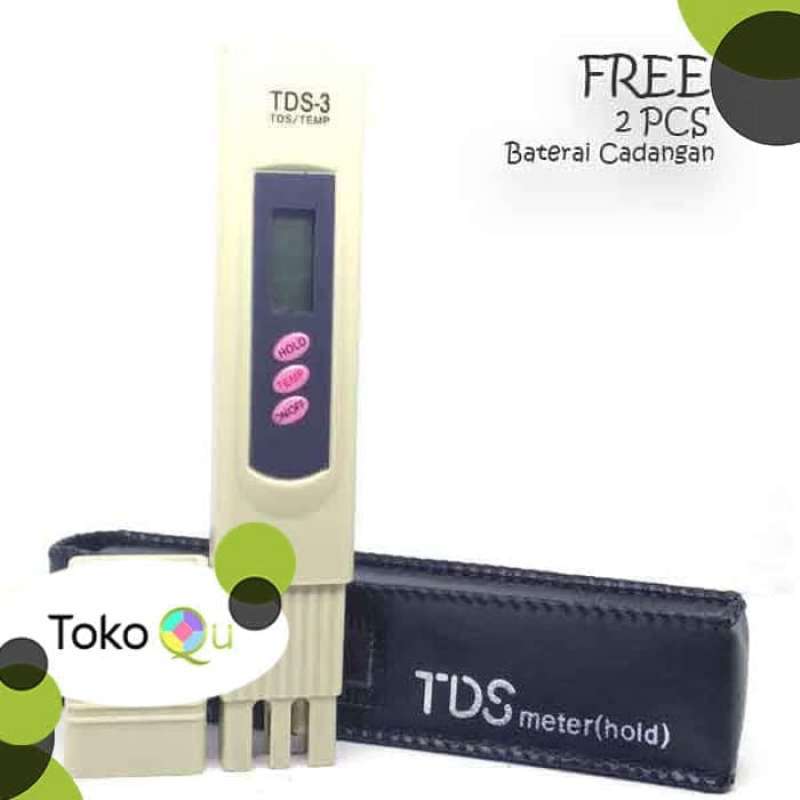 Jual TDS Meter Alat Ukur Air Hidroponik (TDS 3) di Seller tokoiqbal ...