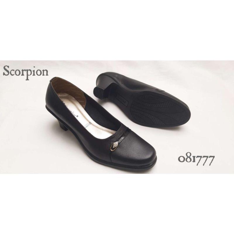 Jual SEPATU KULIT WANITA SCORPION UNTUK KERJA - HITAM 37 di Seller ...