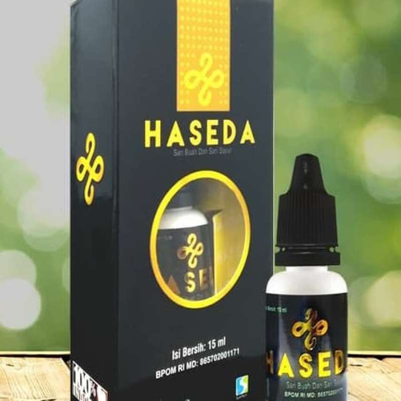 Promo HASEDA 15ML OBAT TETES HERBAL SARI BUAH DAN SAYUR Diskon 3% di ...