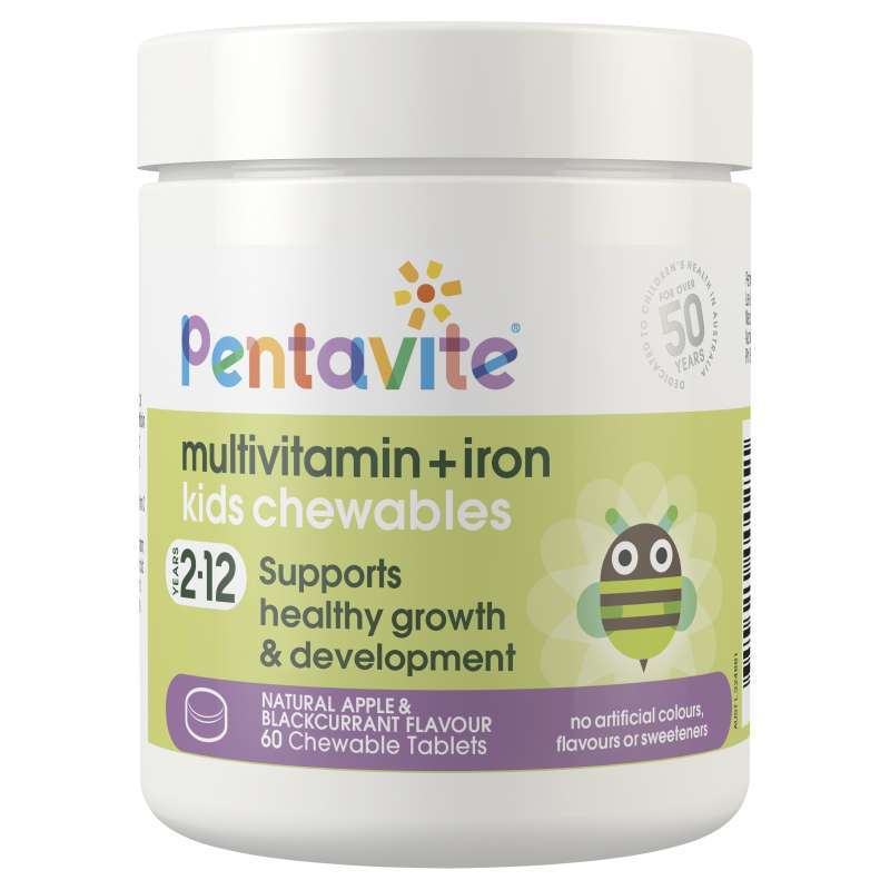 Promo [OMNIA BUNDLE OFFER] Pentavite Multivitamin + Iron Kids Chewables ...