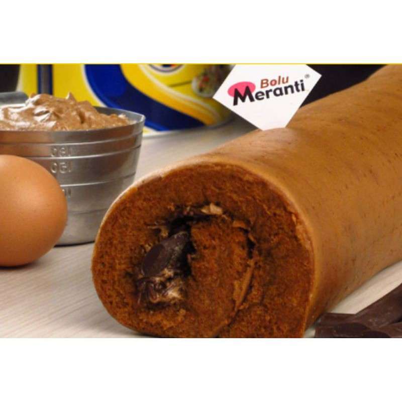 Promo BOLU MERANTI BOLU GULUNG SPECIAL DOUBLE COKLAT Halal Diskon 12% ...