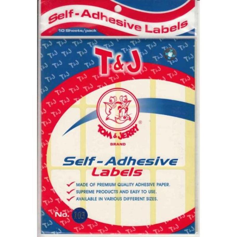 Jual Label T&j No.103 (dus) @25 Plastik / 1 Dus Di Seller Wiki ...