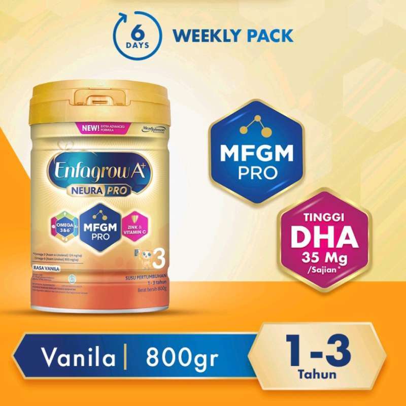 Promo Enfagrow A+ 3 Vanila 800g Diskon 28% di Seller Mr.Good.Deal - Pagedangan, Kab. Tangerang ...