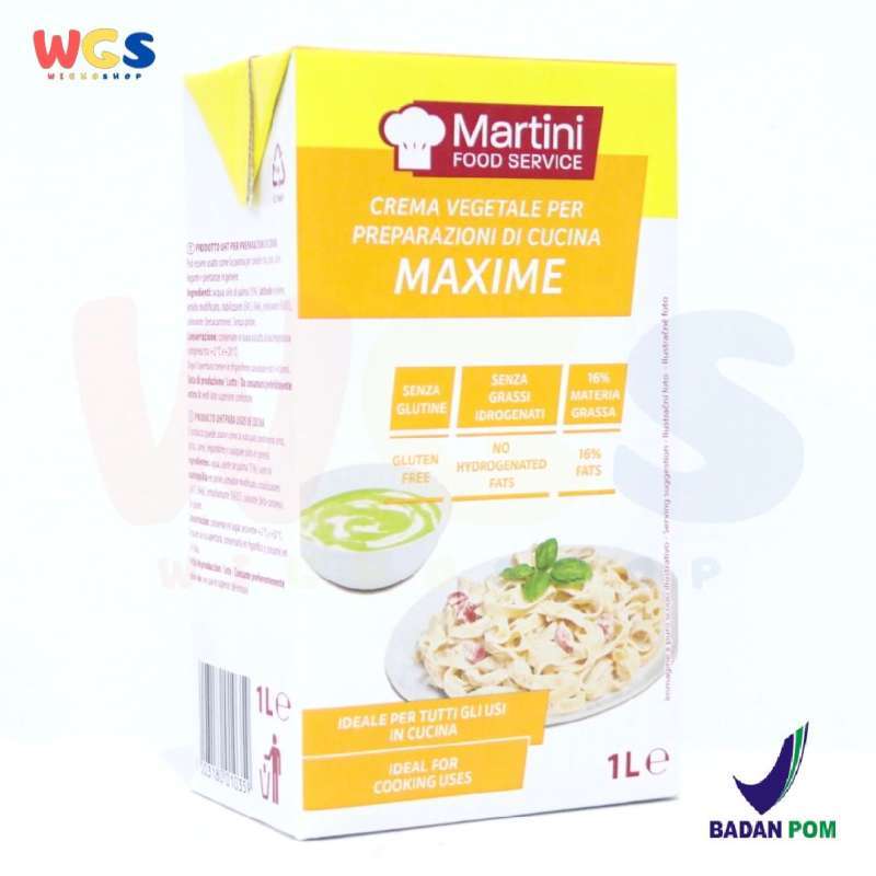 Jual Cooking Cream Master Martini Maxime Non Dairy Cream For Cooking 1 ...