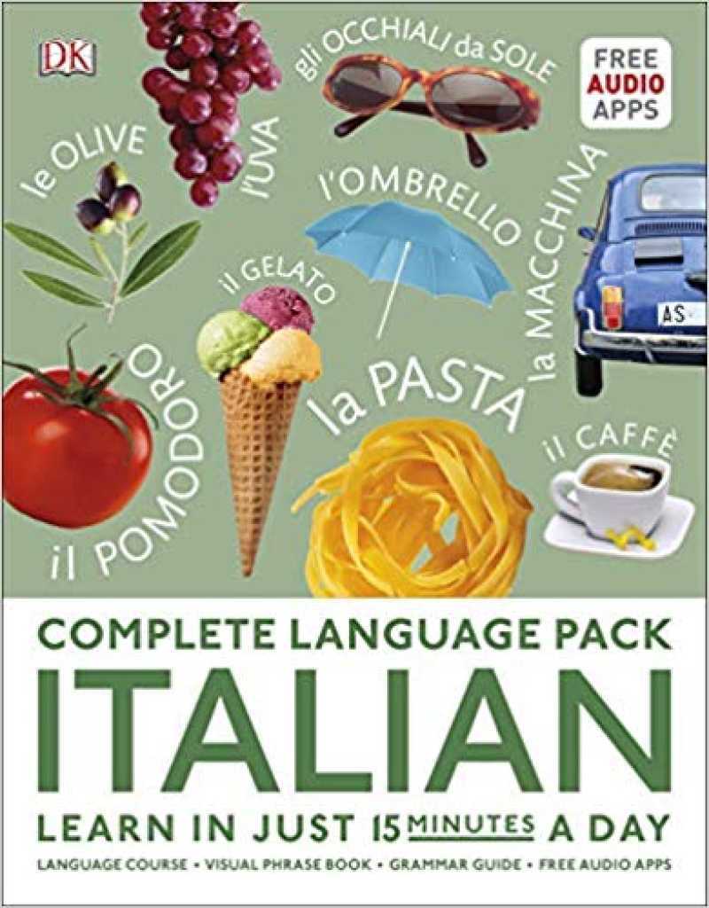 Jual Complete Language Pack Italian: Learn in just 15 minutes a day ...