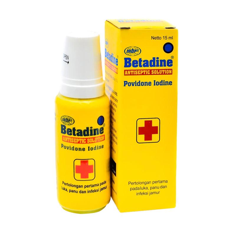 Jual Betadine Antiseptic Solution [15 Ml] Di Seller Toko Obat Berkah - Cibinong, Kab. Bogor | Blibli