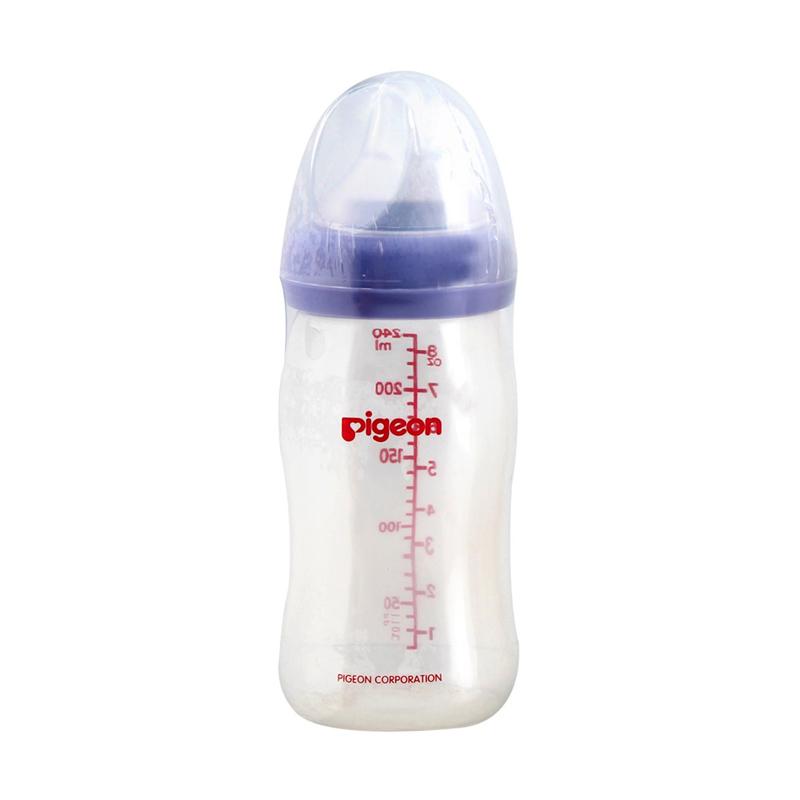Jual Pigeon Peristaltic Plus Wide Neck Botol Susu - Ungu [240 mL] - - di Seller PRIMA SWALAYAN ...