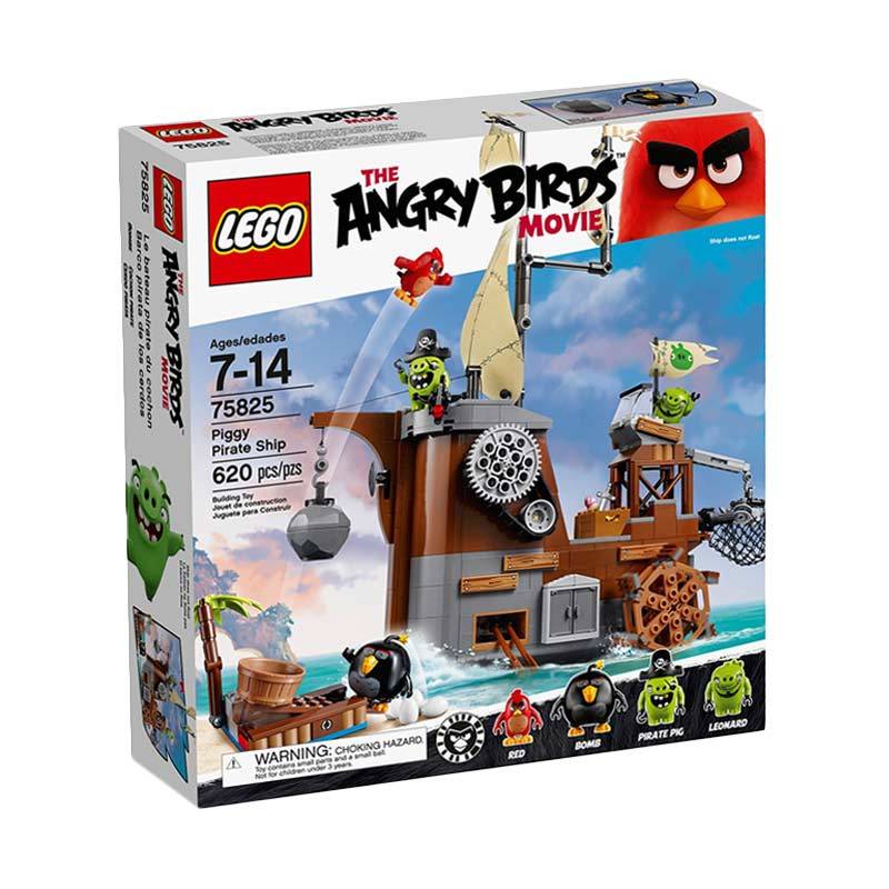 Jual LEGO Angry Birds 75825 Piggy Pirate Ship Mainan Anak di Seller ...